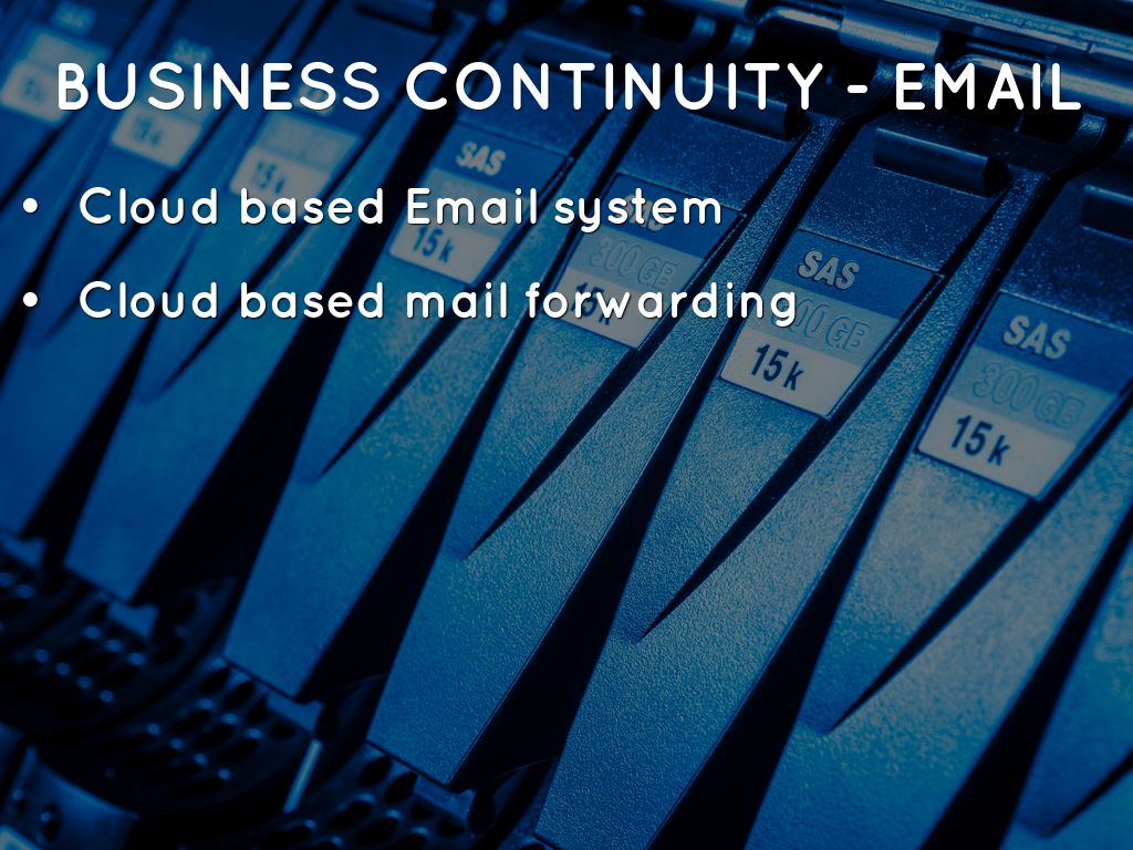 Business Continuity Planning