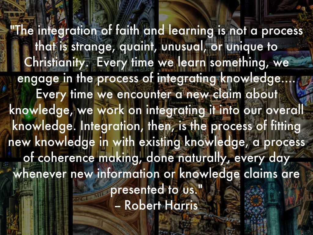 Faith & Learning Integration by Neal Ledbetter