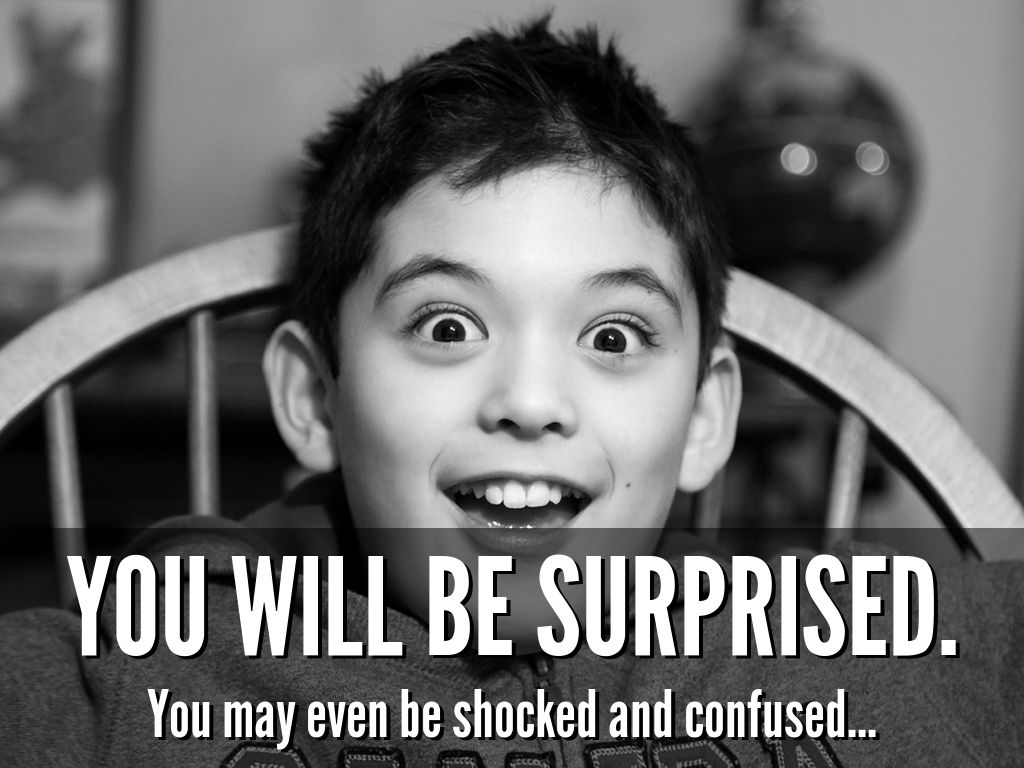 You will be surprised. by COURTNEY TETERS