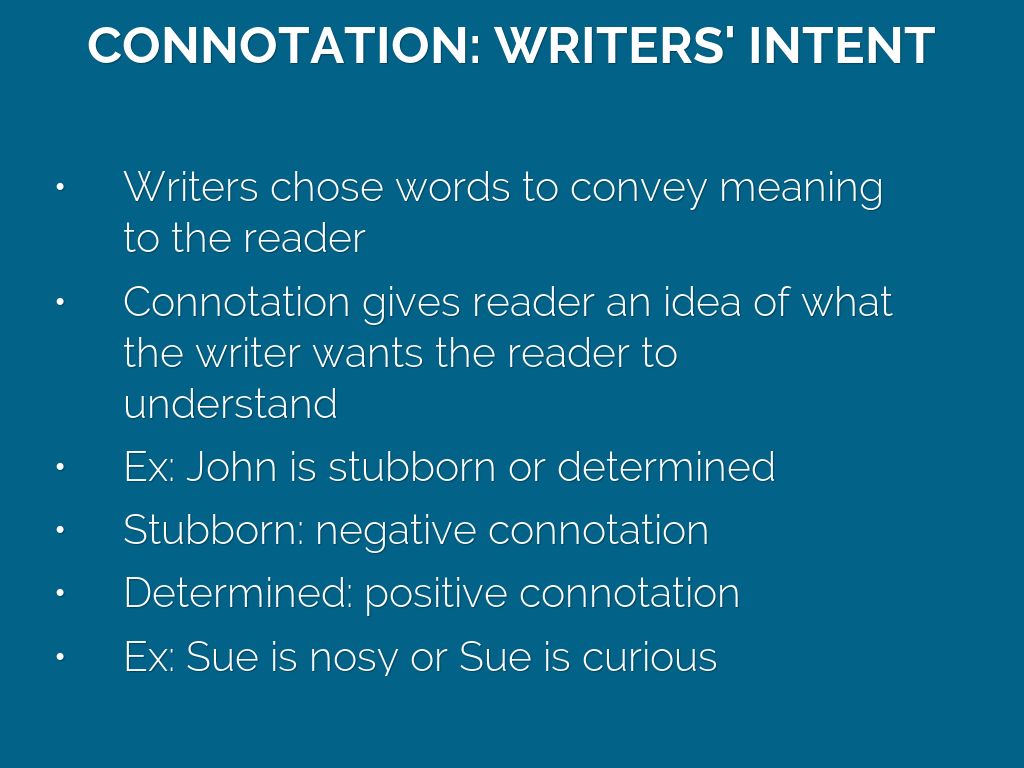 Denotation Connotation By Cendyl McGowan Denotation Connotation By Cendyl McGowan