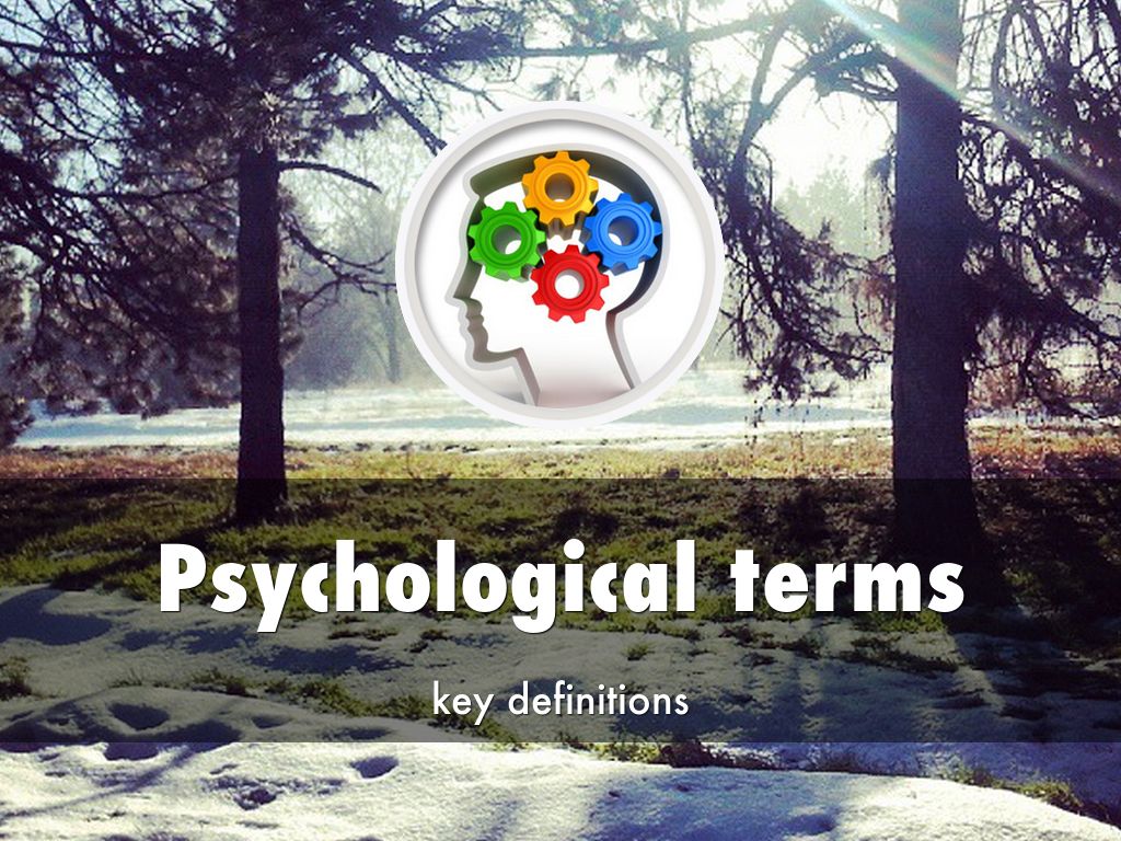 Psychological terms by Smagulova Meruert
