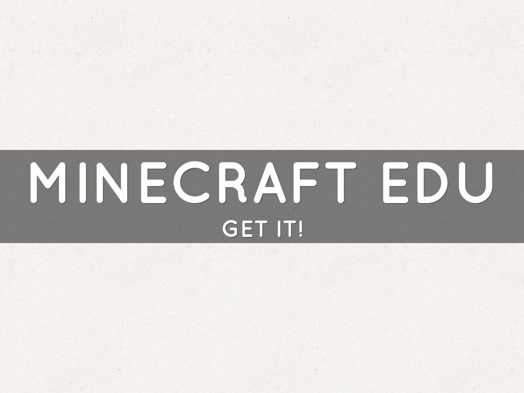 mINECRAFT edu by alicequinn
