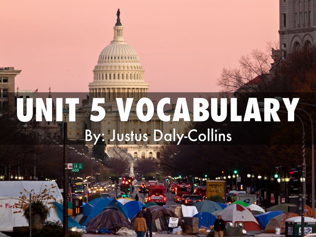 unit 5 vocabulary by Justus Julian