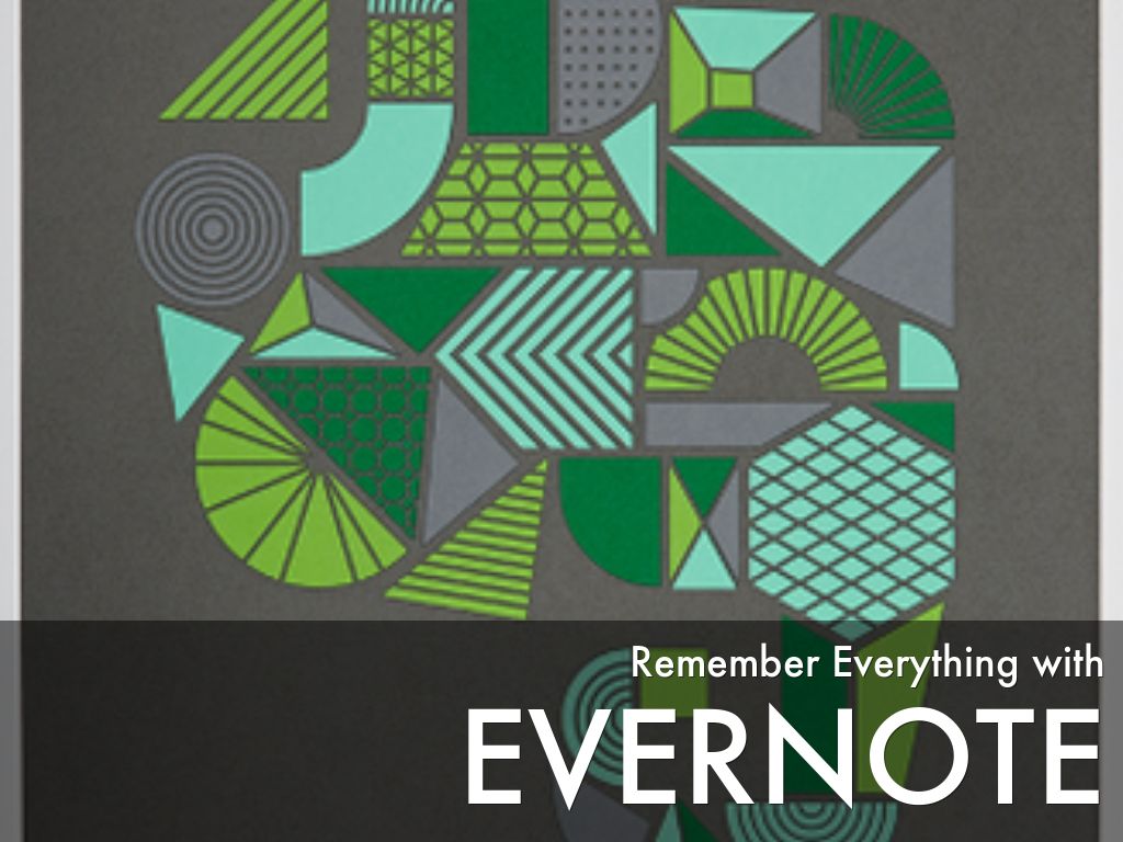 Remember Everything with Evernote for Teachers by Bec