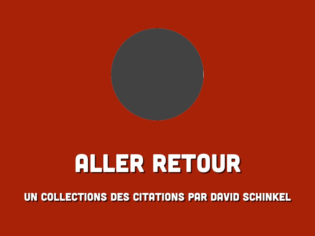 Aller Retour by Clare Walker