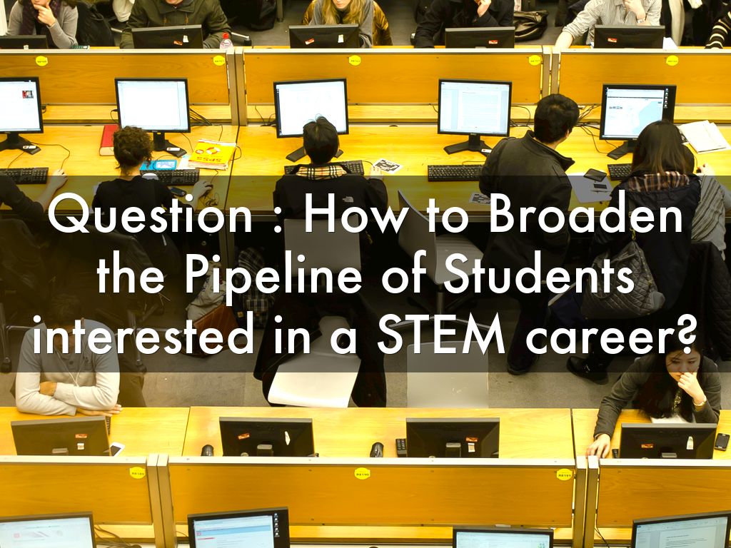 Building The STEM pipeline One Individual Student At A