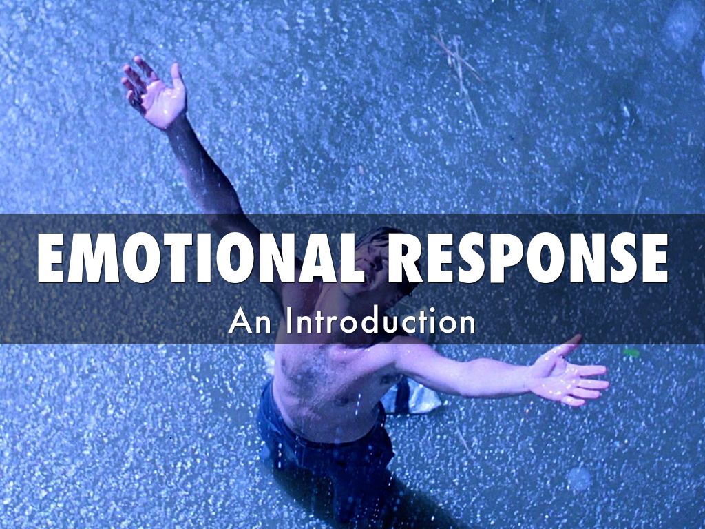 EMOTIONAL RESPONSE by Sean Upton