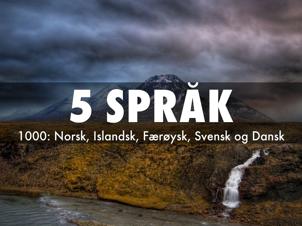 Nordiske språk by Martin Riber