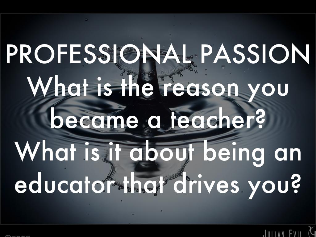 Week One - Passion by Nathan Kring