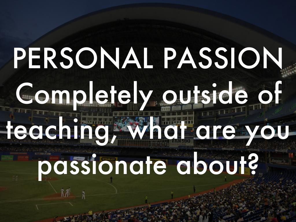 Week One - Passion by Nathan Kring