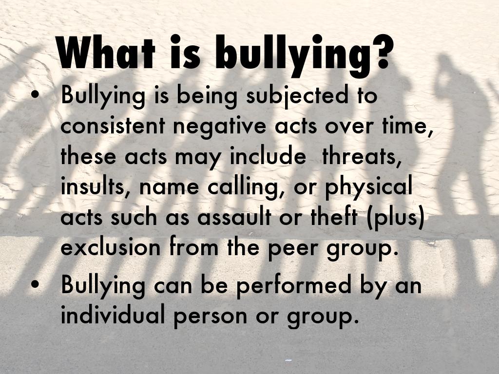Preventing and Addressing Bullying by s.rocan