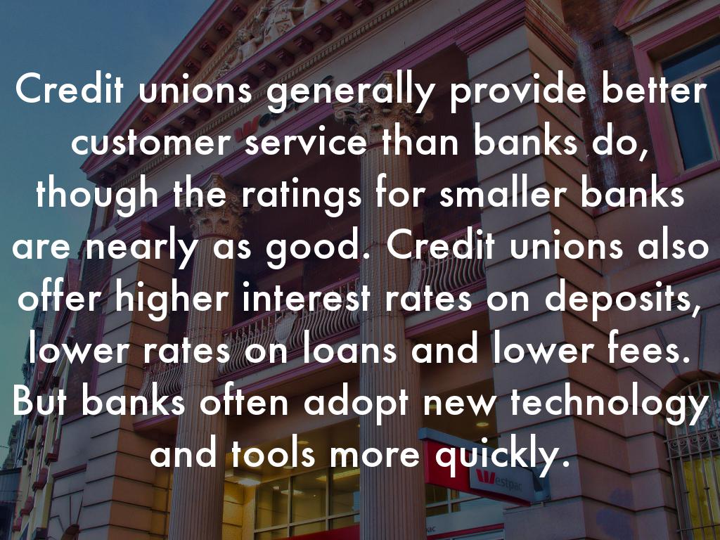 Bank Vs. Credit Union by Quincy Smiley