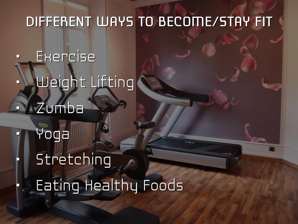 Why You Should Stay Fit by Logan Ruckh