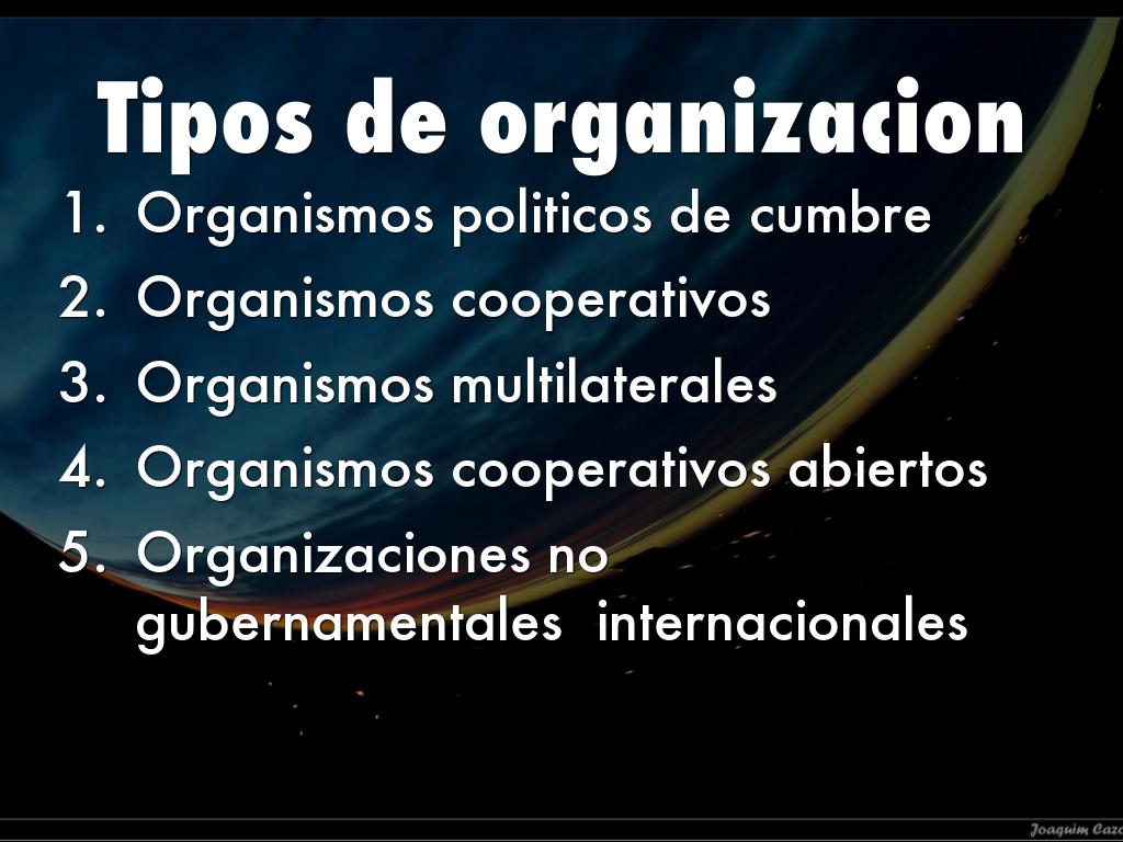 Organismos Multilaterales by jbeltranbej