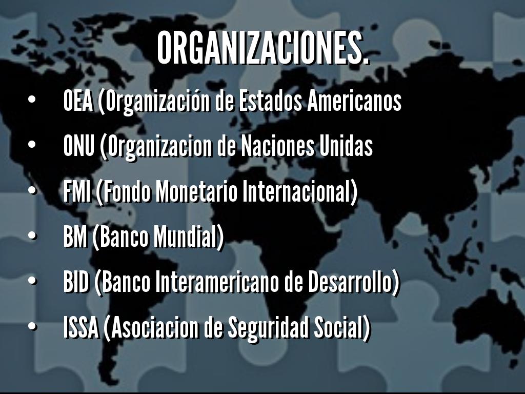 Organismos Multilaterales by fertorrespa