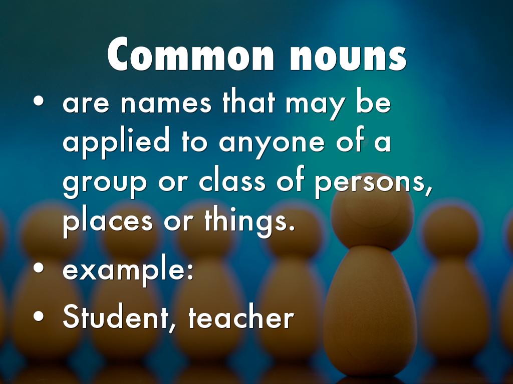 CLASSIFICATIONS OF NOUNS by misaki ayuzawa