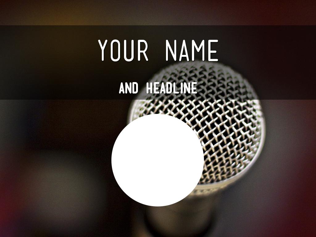 Personal Profile Template by Yasutaka Kanai