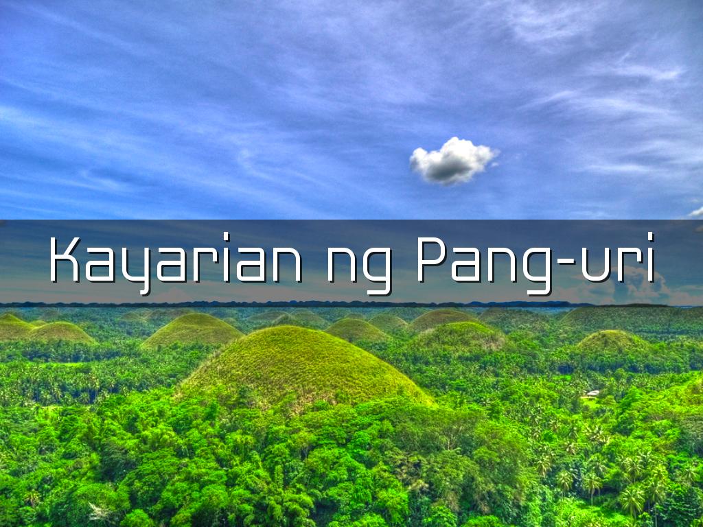 Kayarian ng Pang-uri by Anne Jardin