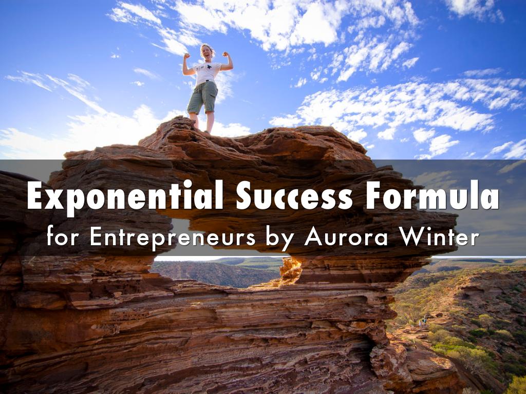LONG: Exponential Success Formula for Entrepreneurs by