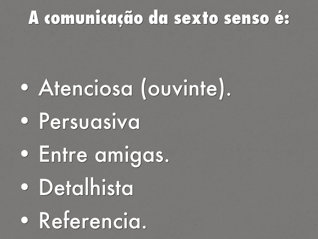 Sexto Senso by Henrique Reis