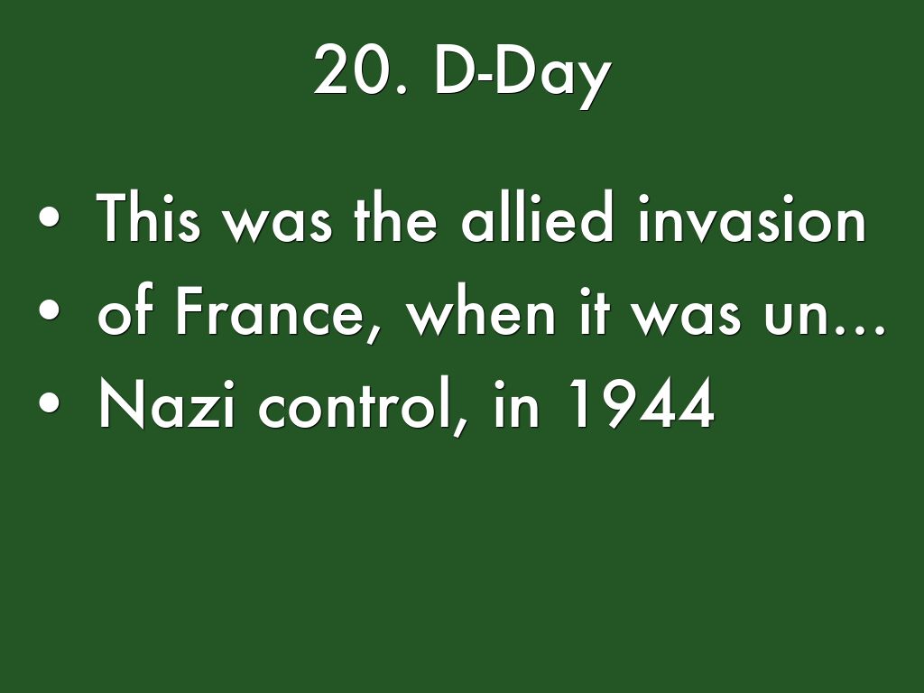 WW2 Vocabulary Haiku Deck by themonkeehub