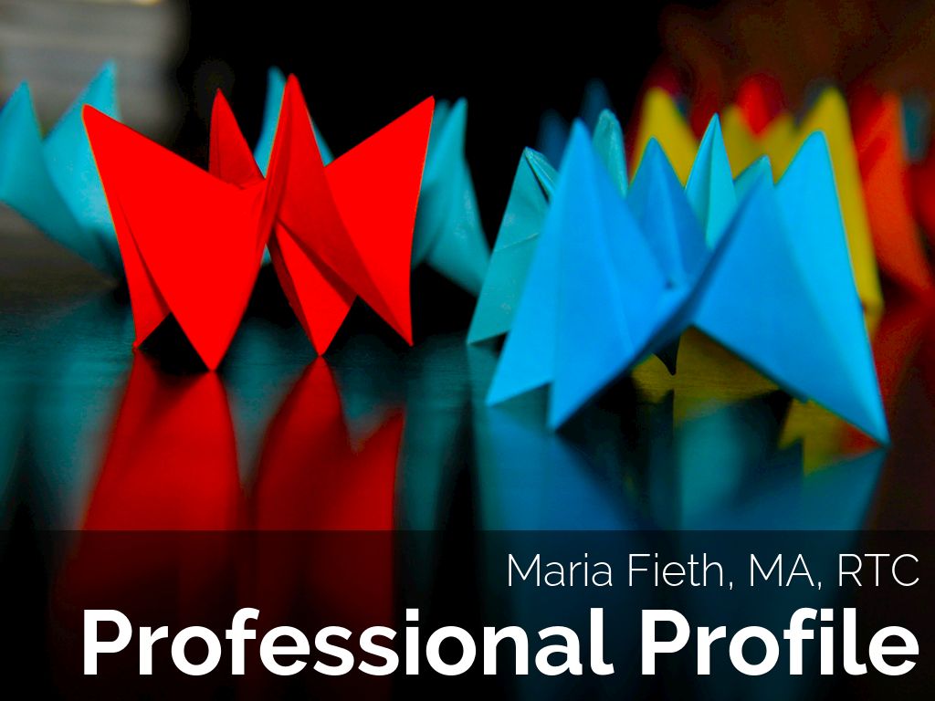 Maria Fieth Professional Profile by Maria Fieth