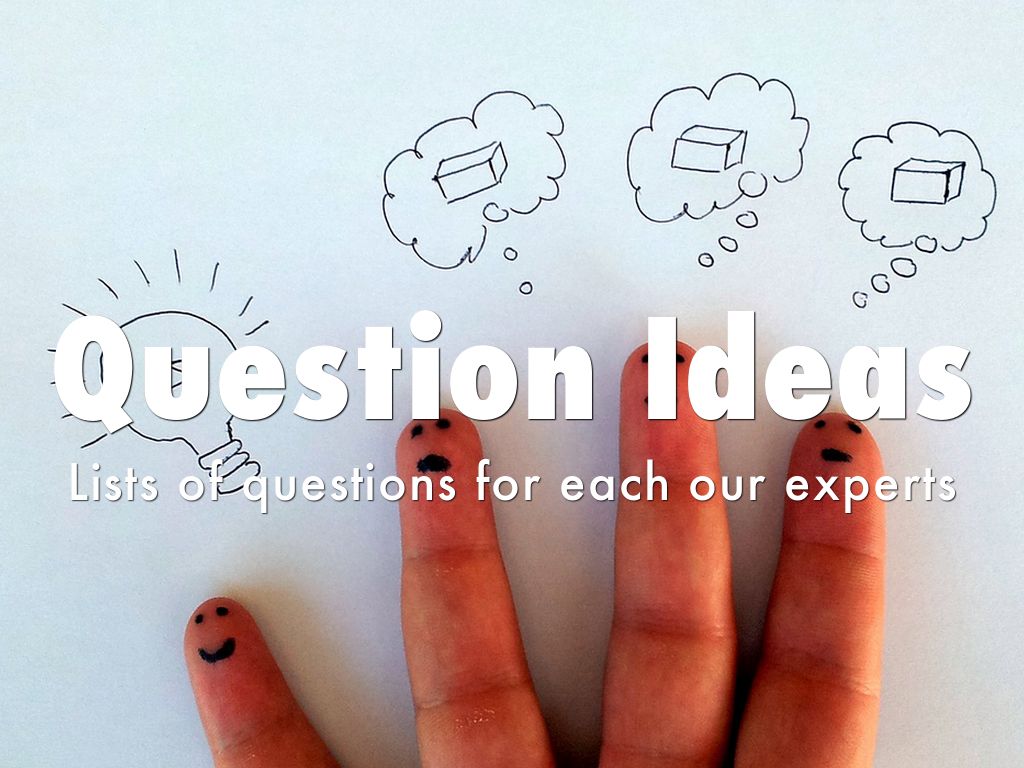 Question Ideas by omistar98
