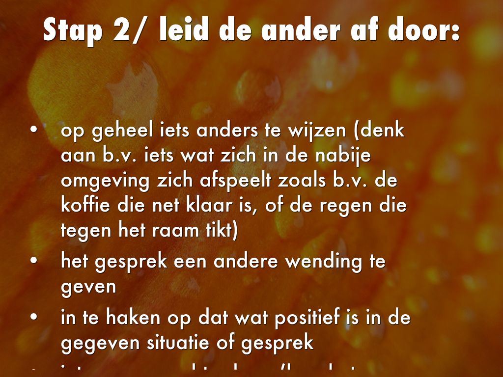 Afleiden, een interventie uit de TRAAN serie (empatisch