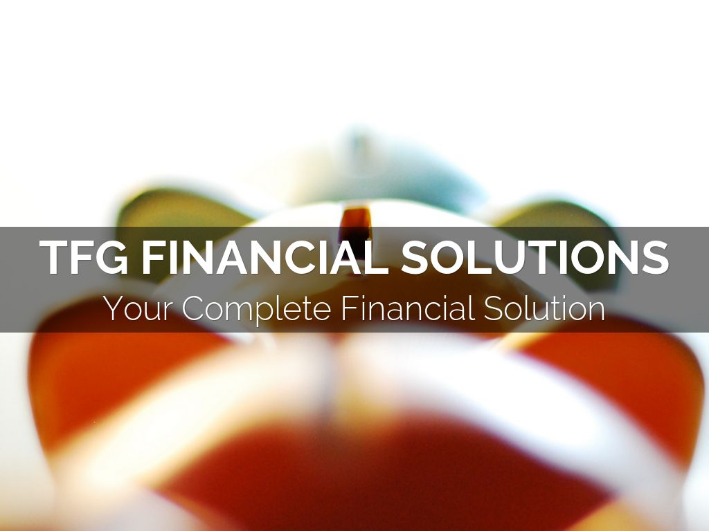 TFG FINANCIAL SOLUTIONS by etaylor