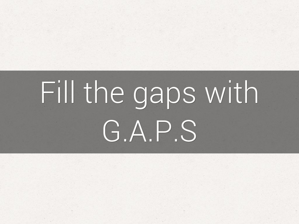 G.A.P.S Coaching Model by Alfreda McCray