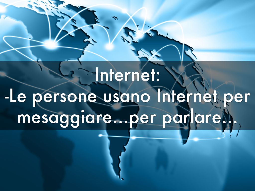 La Globalizzazione Tecnologie Internet Multinazional 