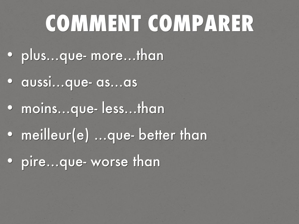 Copy of Les Animaux- Comment Comparer by srahasel