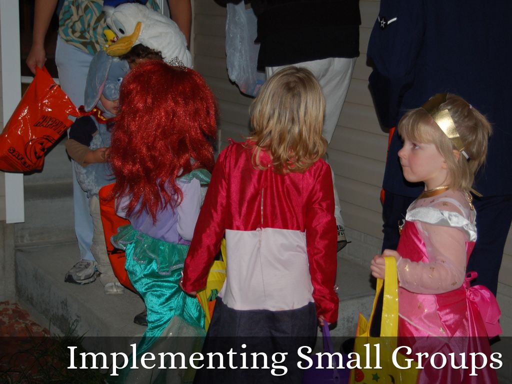 Small Groups by Corrine Wilton