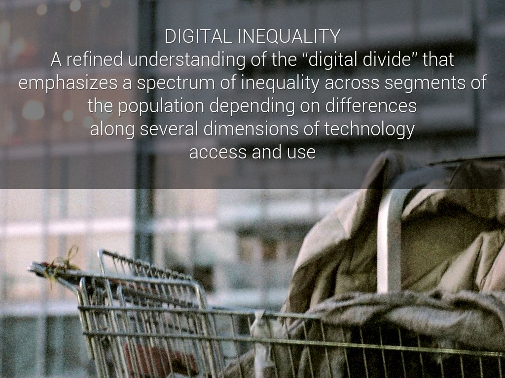 Digital Divide/Digital Inequaltiy by Chrissy Branson
