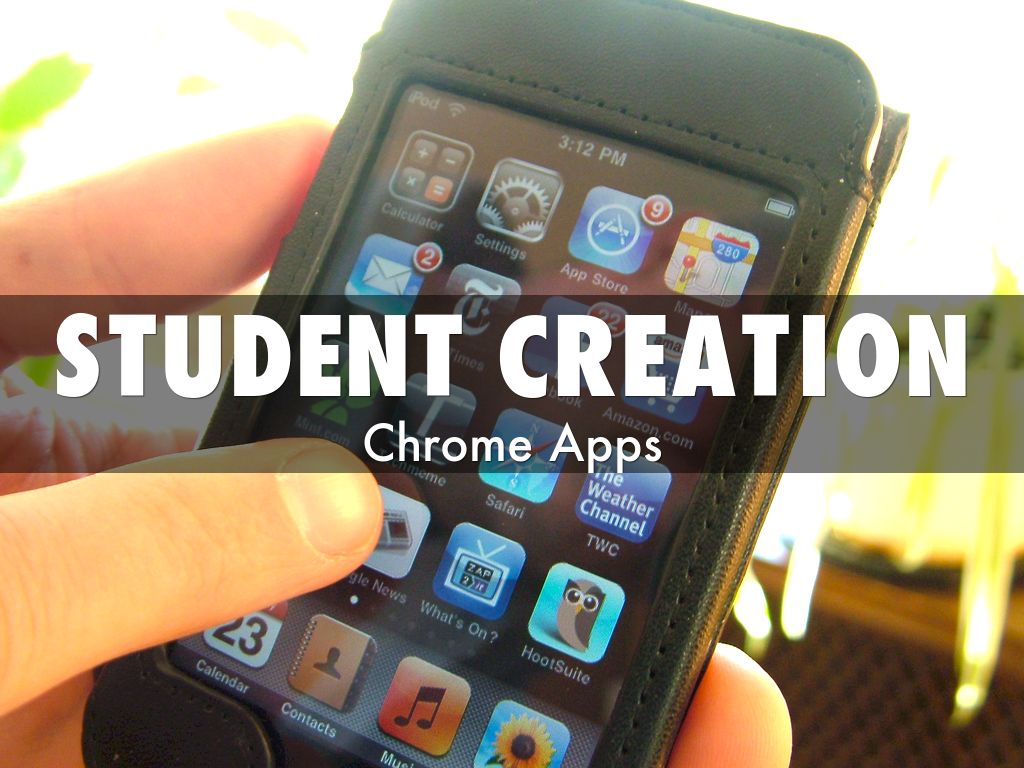 Student Creation Chrome Apps by fdlnorton