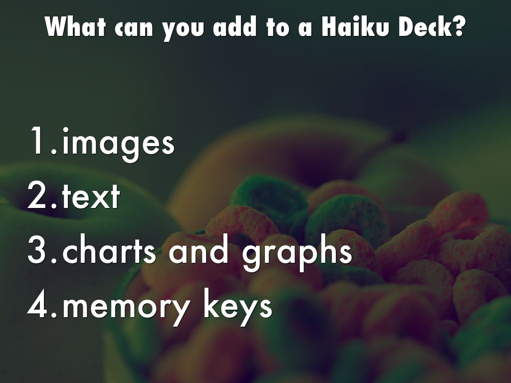 Ricketts' Haiku Deck Assignment by Robin Ricketts