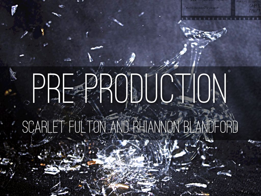 Pre Production Ideas by sf112572