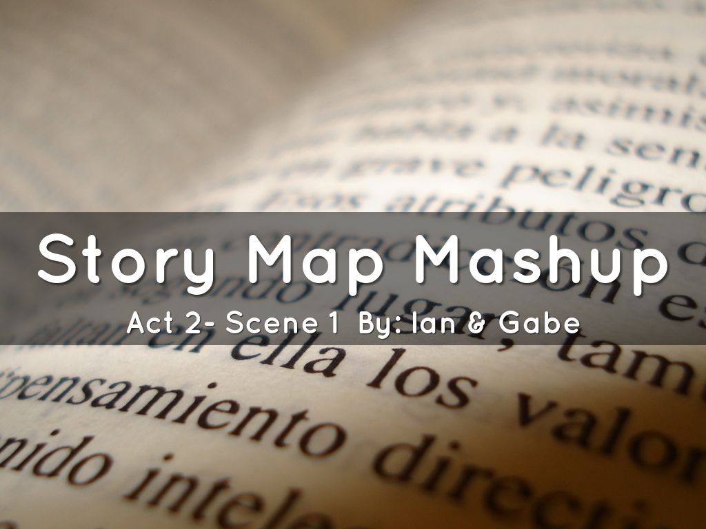 Story Map Mashup by iandowns5850