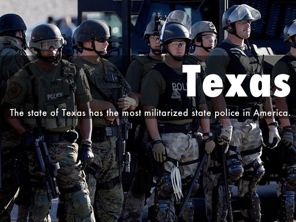 Militarization of U.S Police. by craig.pearson204477