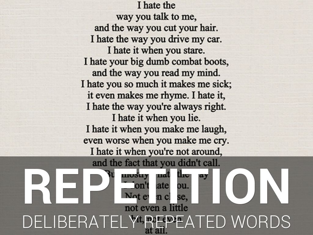 Poetry Terms by Jessica Vining