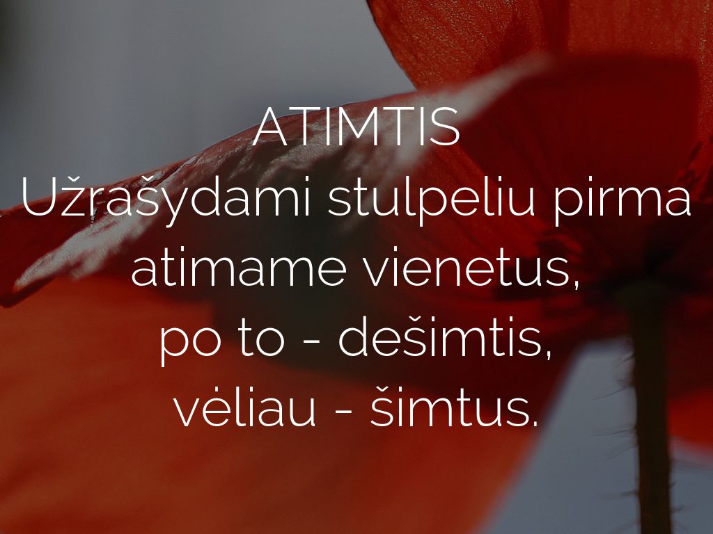 Aritmetiniai veiksmai by asta.astukas