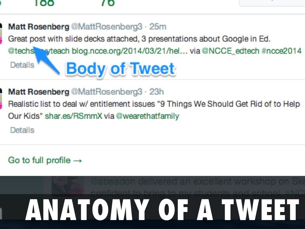 intro to twitter by Matthew Rosenberg