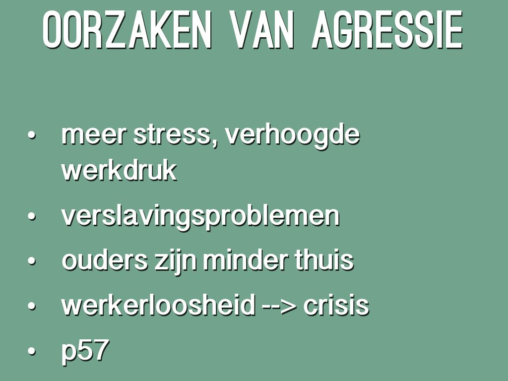 agressie by Alexandra Cloostermans