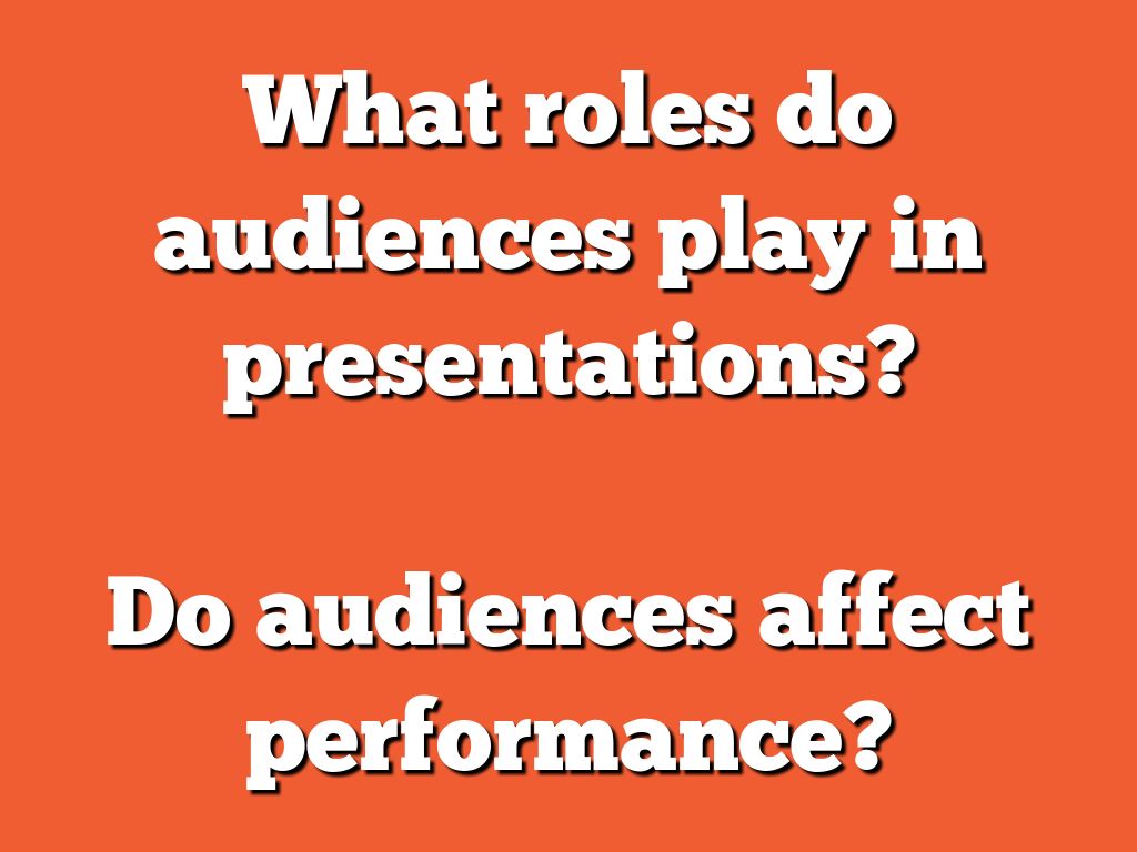 Being an Audience by L Wilson