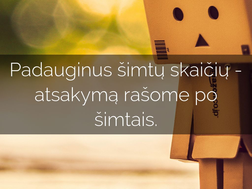 Aritmetiniai veiksmai by asta.astukas