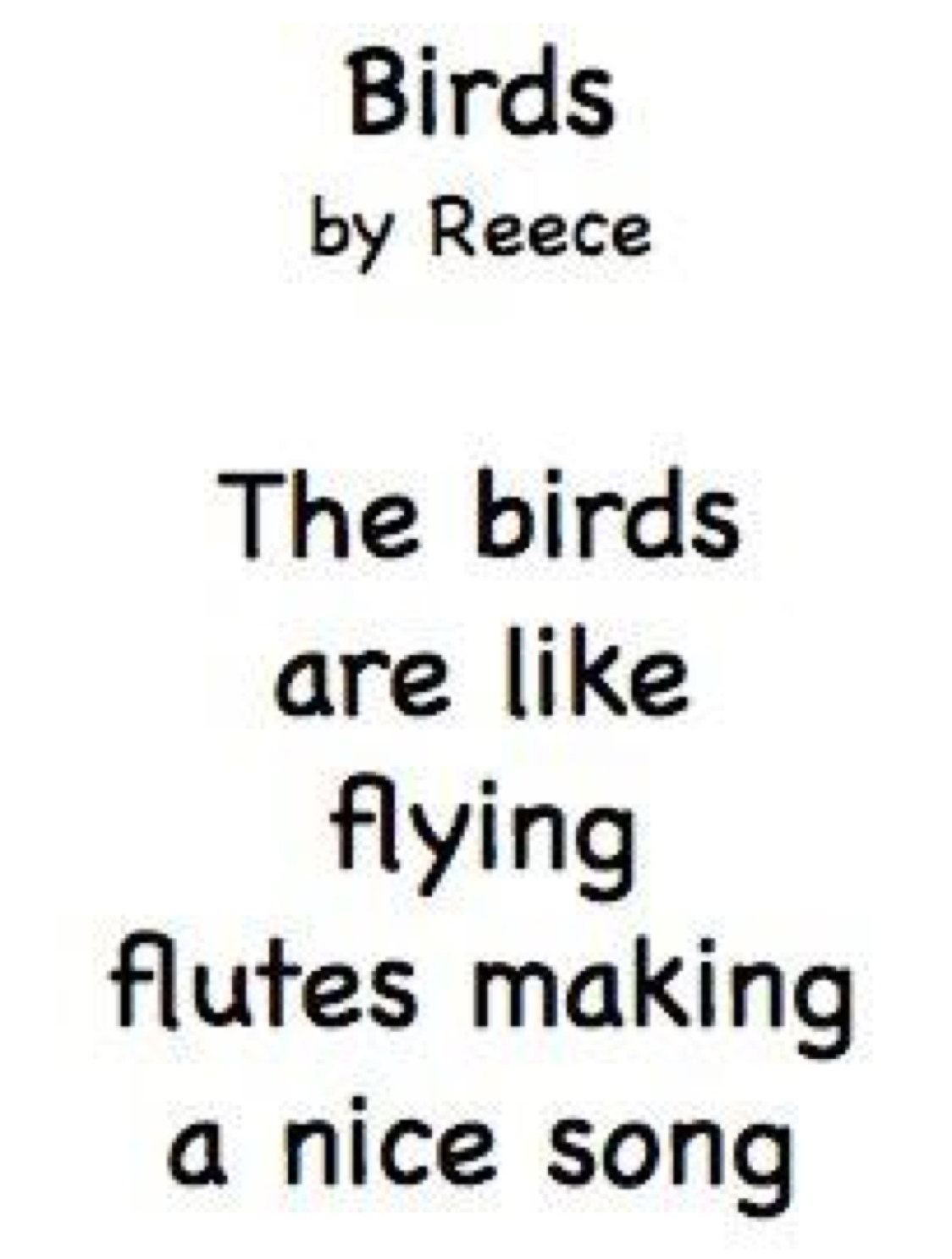Free Verse Poem Examples For Kids Lererieisblind