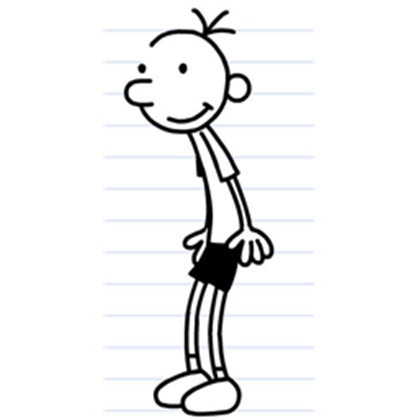 Greg Heffley Coloring Pages