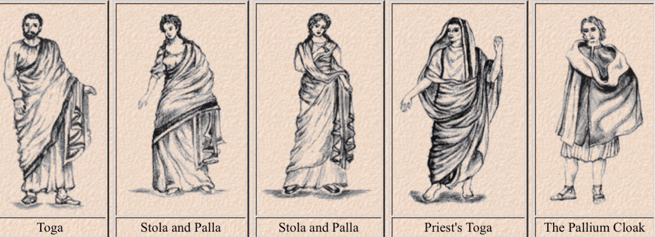 Roman Stola Pattern