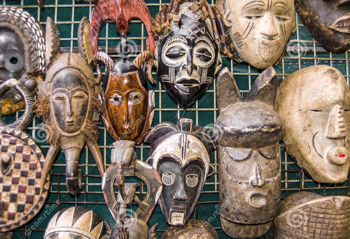 Traditional South African Masks