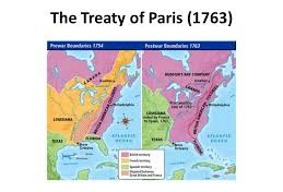 1763 -- Treaty of Paris